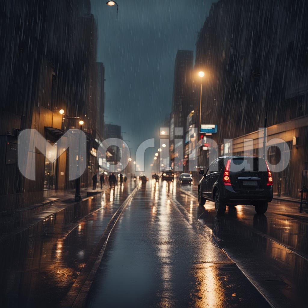 Urban Rainfall Poetry – MoriiHub