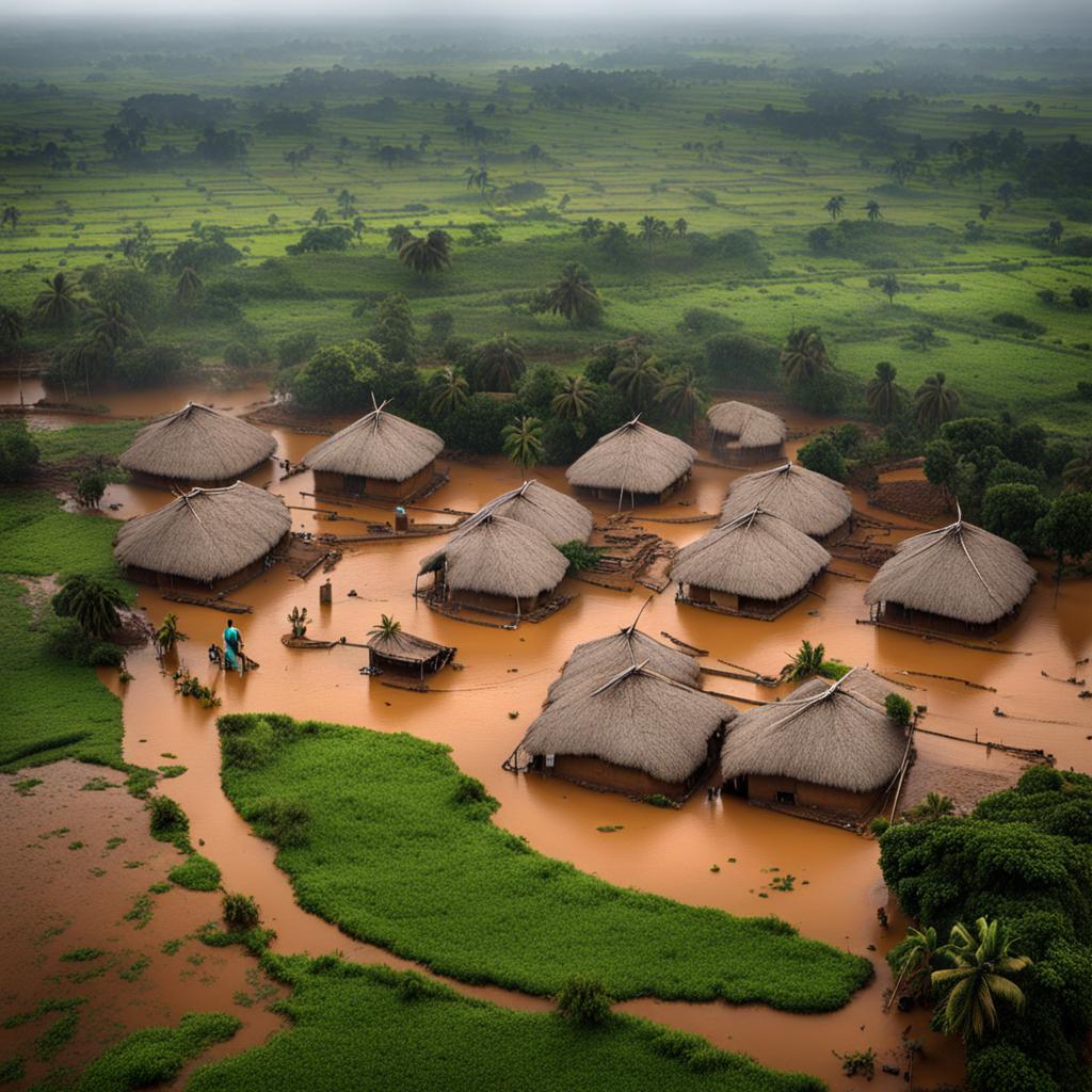 Aerial view of a village – MoriiHub