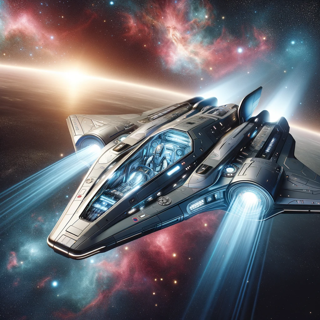 Futuristic Spaceship – MoriiHub