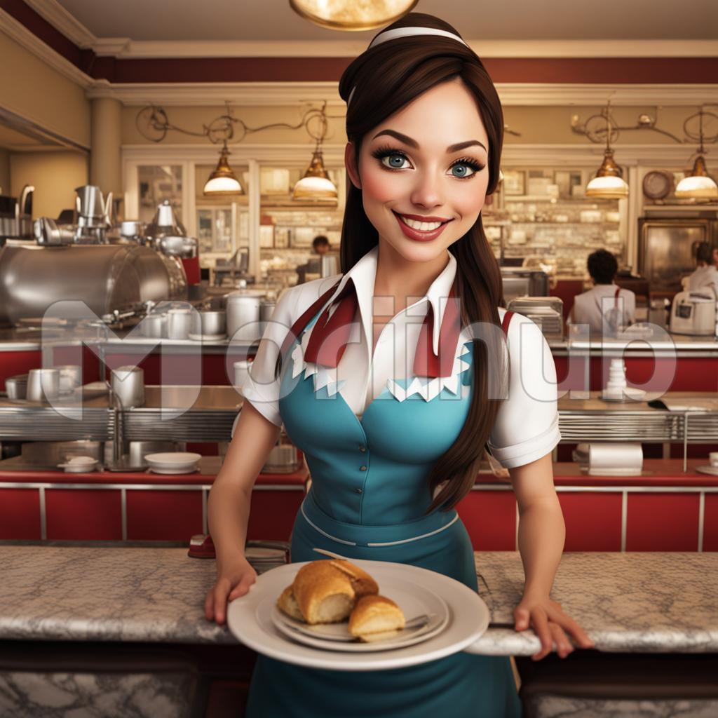 Waitress Charm – MoriiHub