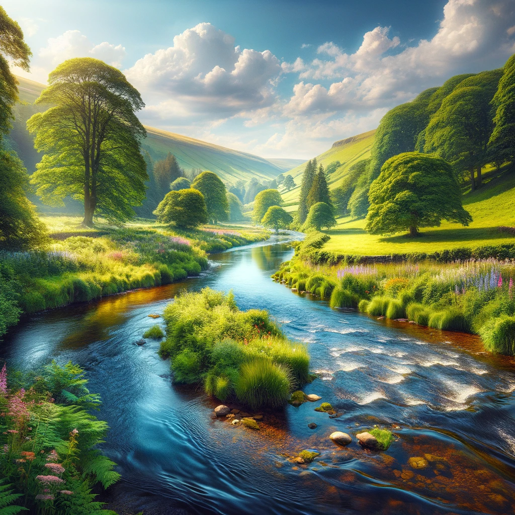 Flowing River – MoriiHub