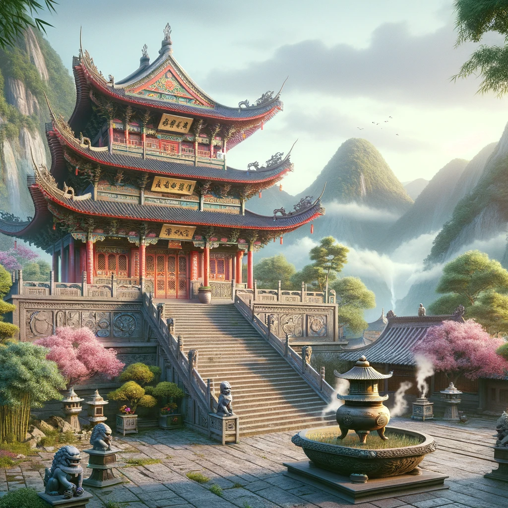 Traditional Chinese Temple – MoriiHub