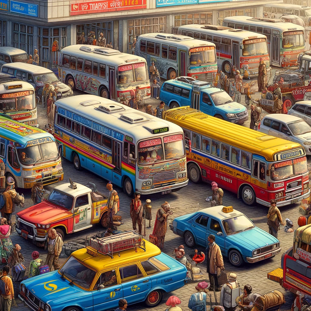 Colorful Vehicles – MoriiHub