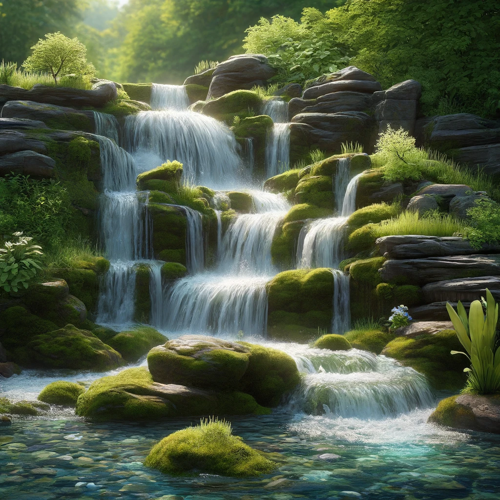 Cascading Waterfalls – MoriiHub