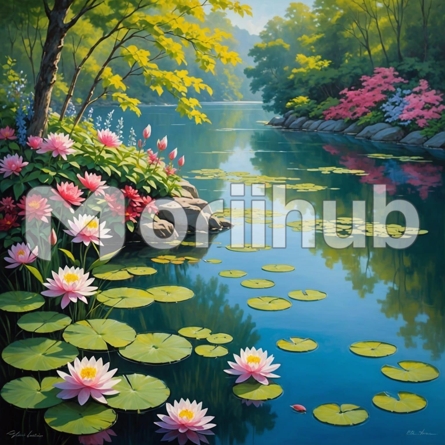 Lush Waterscape – MoriiHub