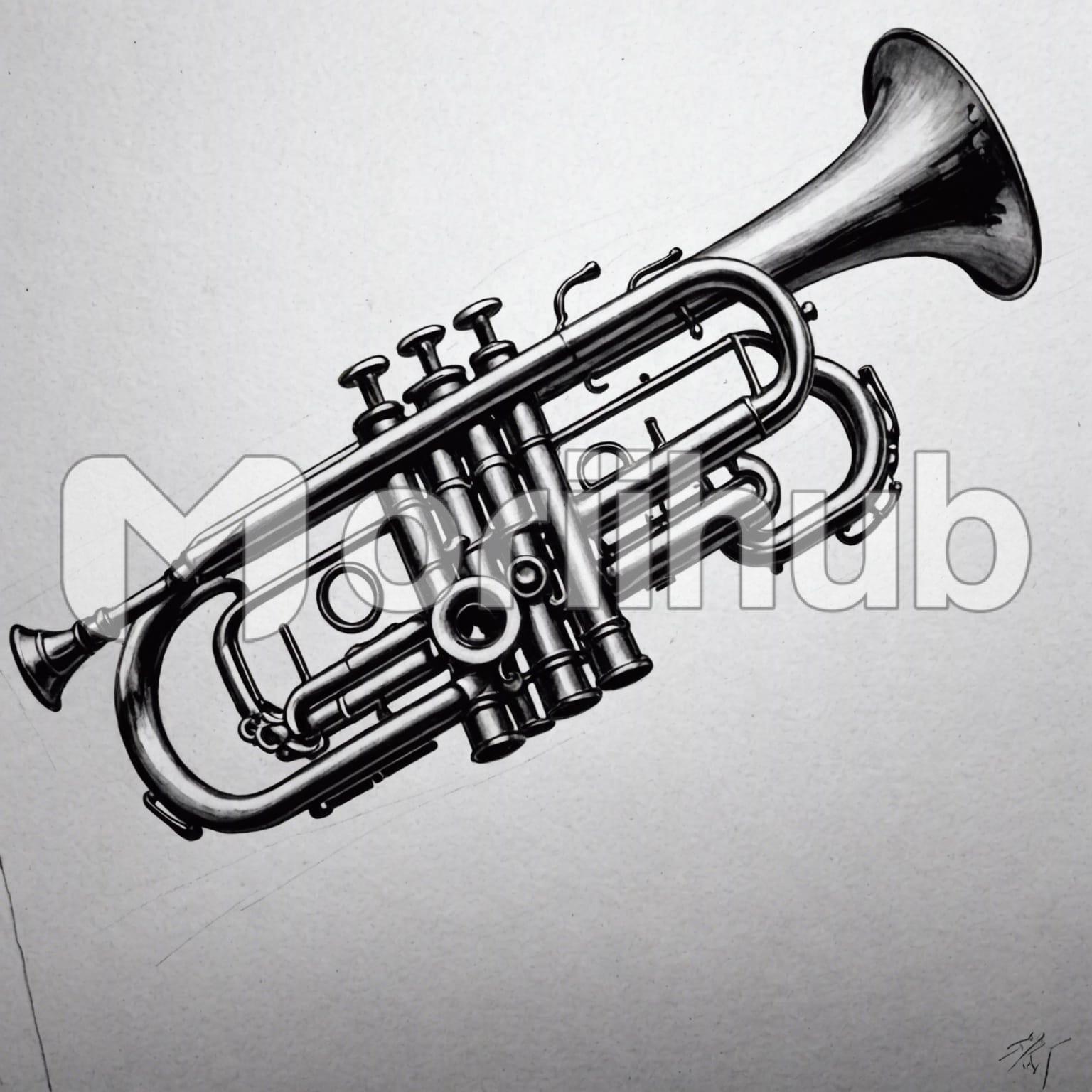 Trumpet Sketch – MoriiHub