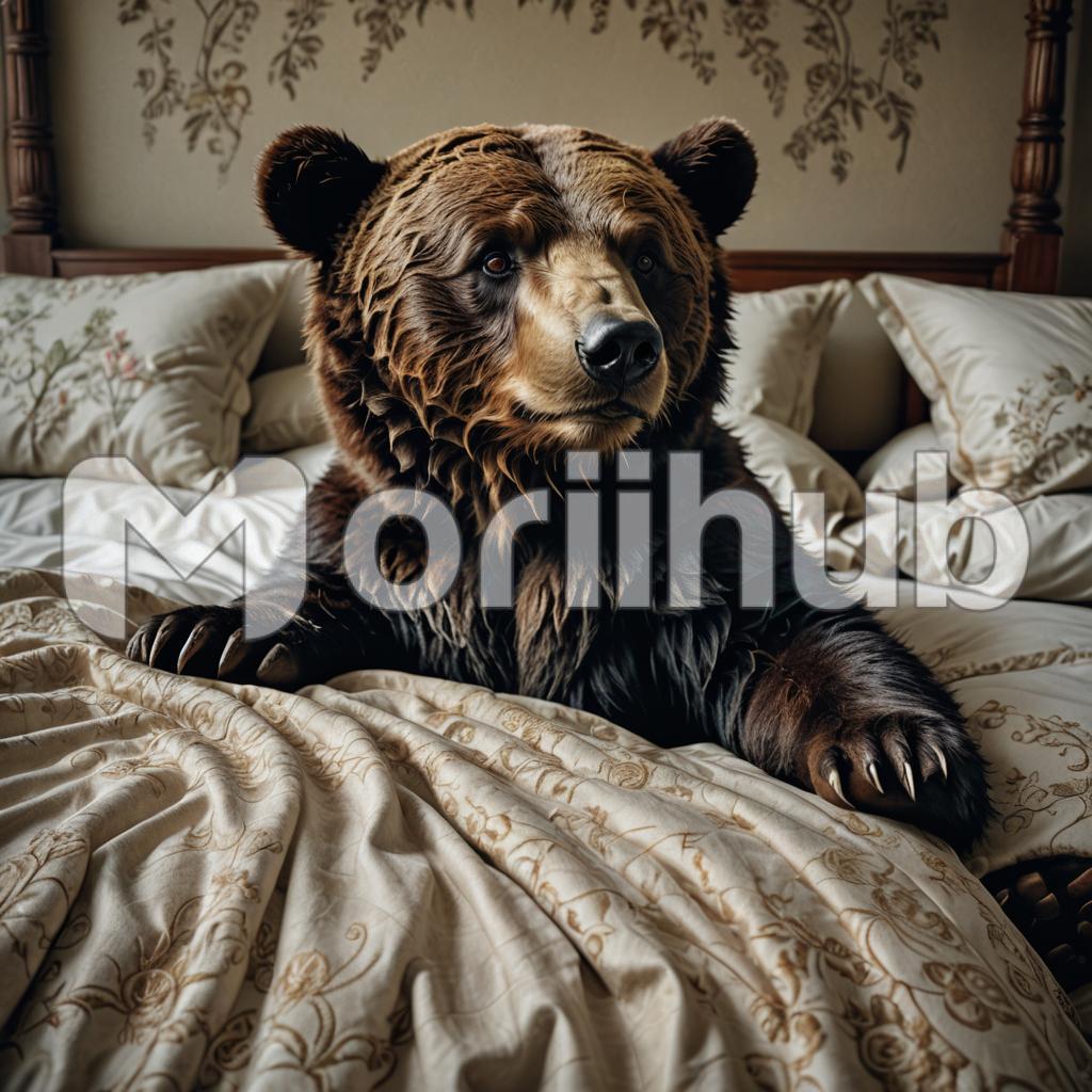 Bear On Bed – MoriiHub