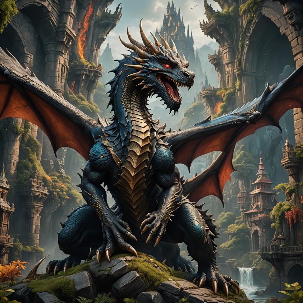 Fearsome Dragon – MoriiHub