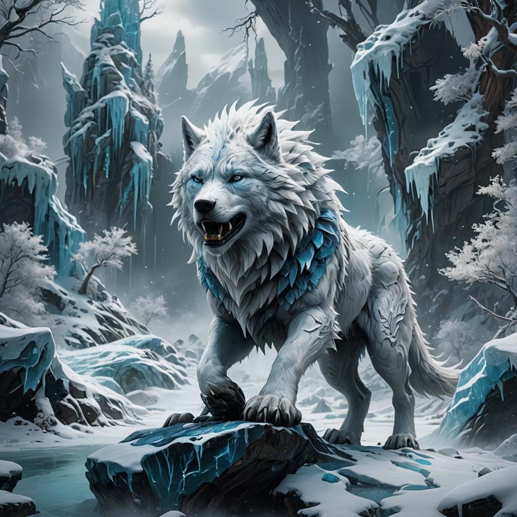 Ice Wolf – MoriiHub