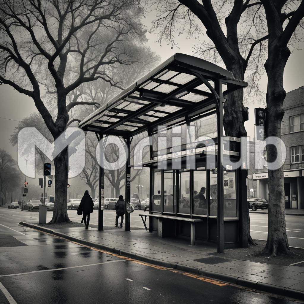 Modern Bus Stop – MoriiHub