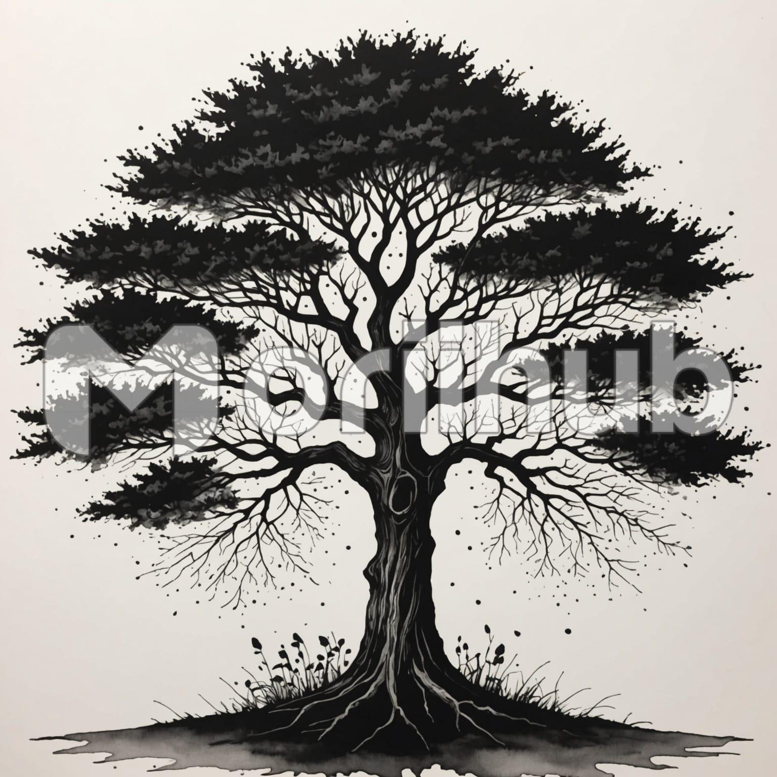 Tree Sketch – MoriiHub
