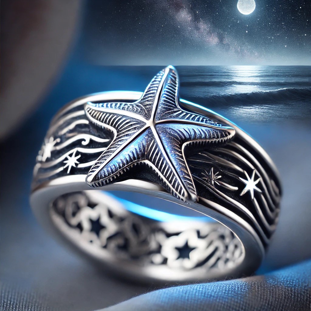 Starlight Starfish Ring – MoriiHub
