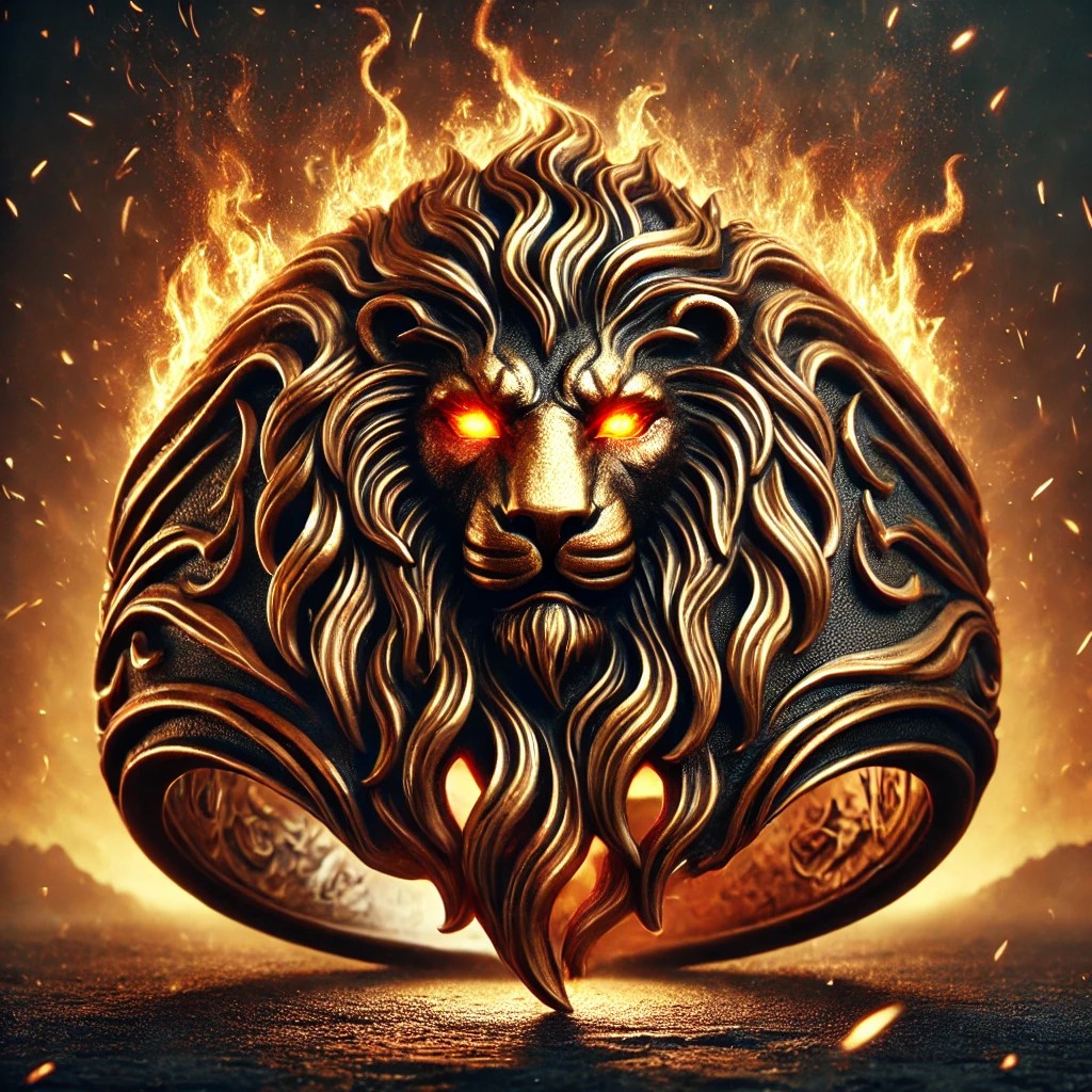 Fire Lion Ring – MoriiHub