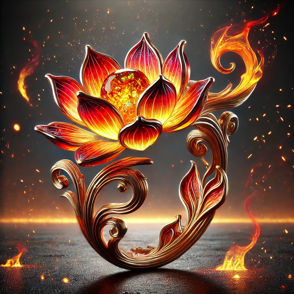 Fire Lotus Ring – MoriiHub