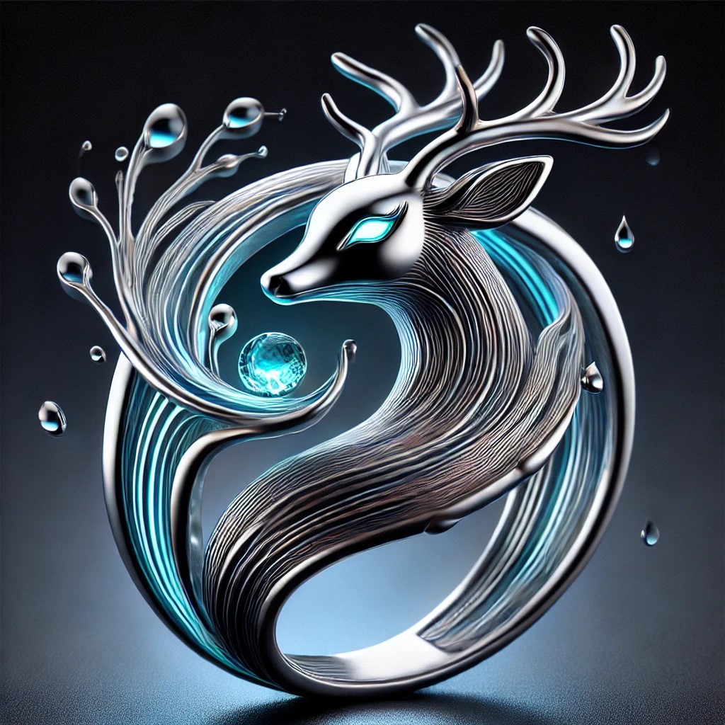 Water Deer Ring – MoriiHub
