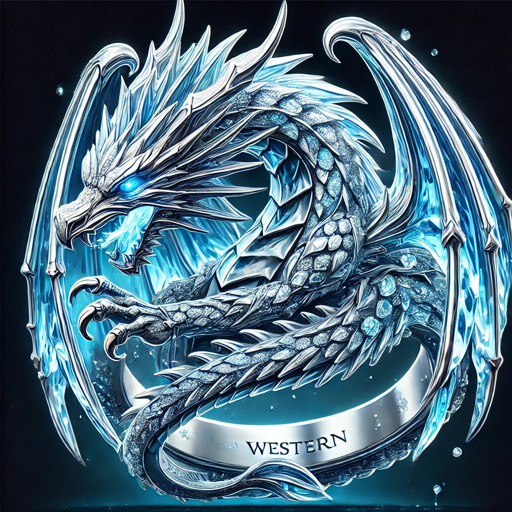 Western Ice Dragon Ring – MoriiHub