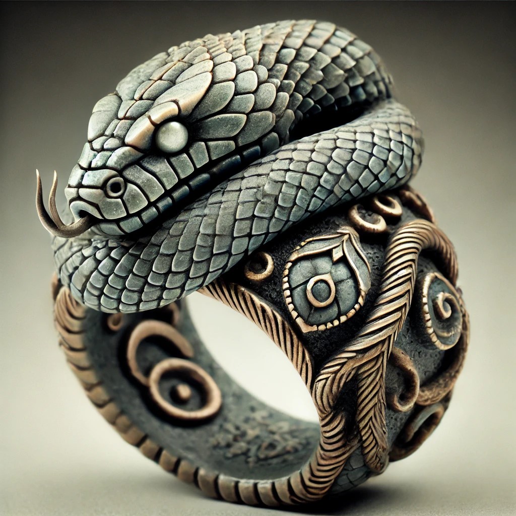 Stone Snake Ring – MoriiHub
