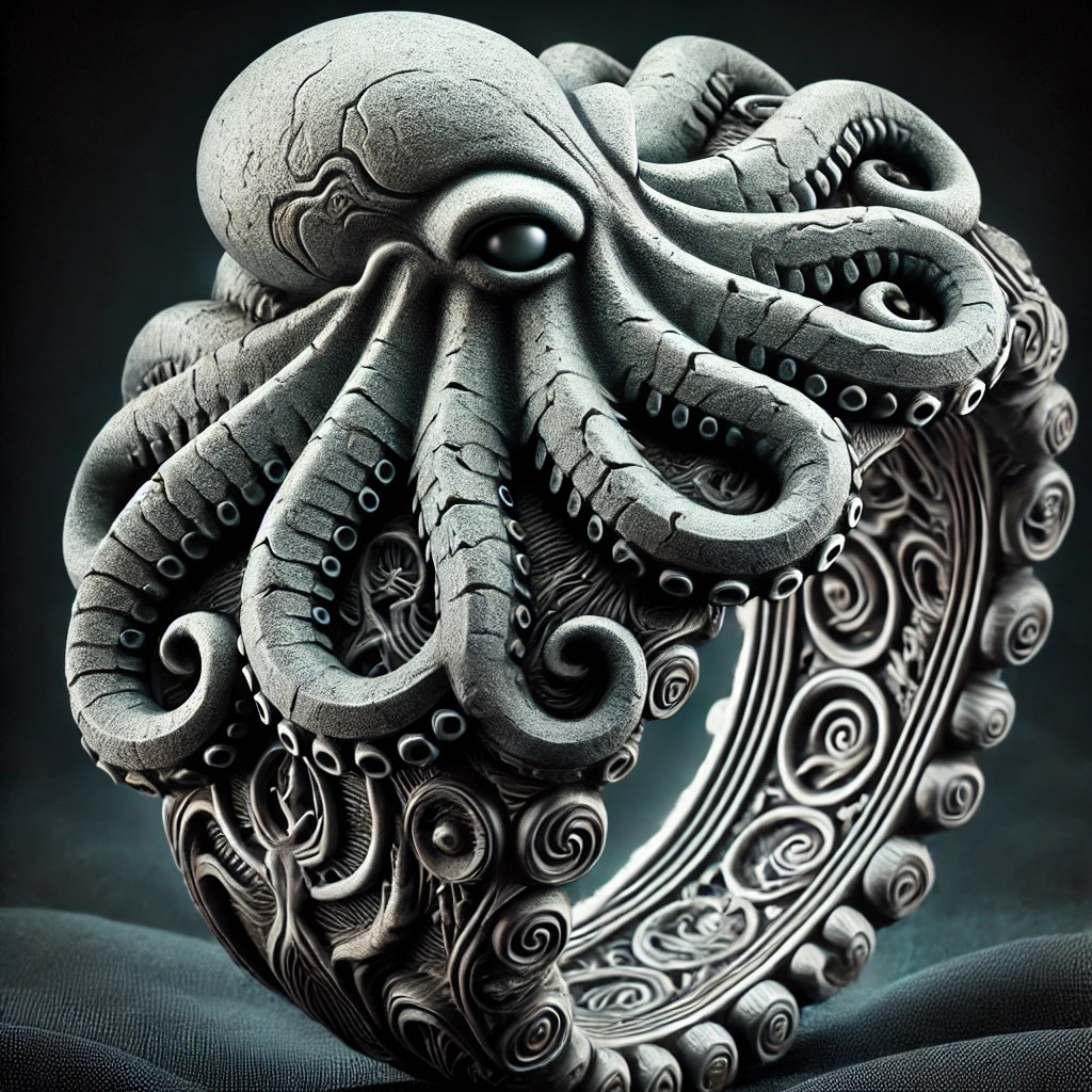 Stone Octopus Ring – MoriiHub