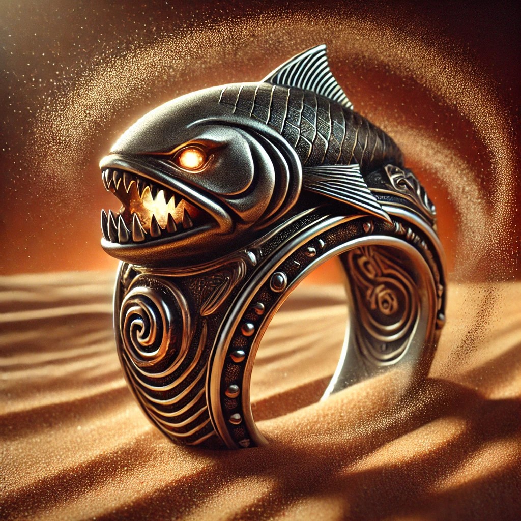 Sand Piranha Ring – MoriiHub