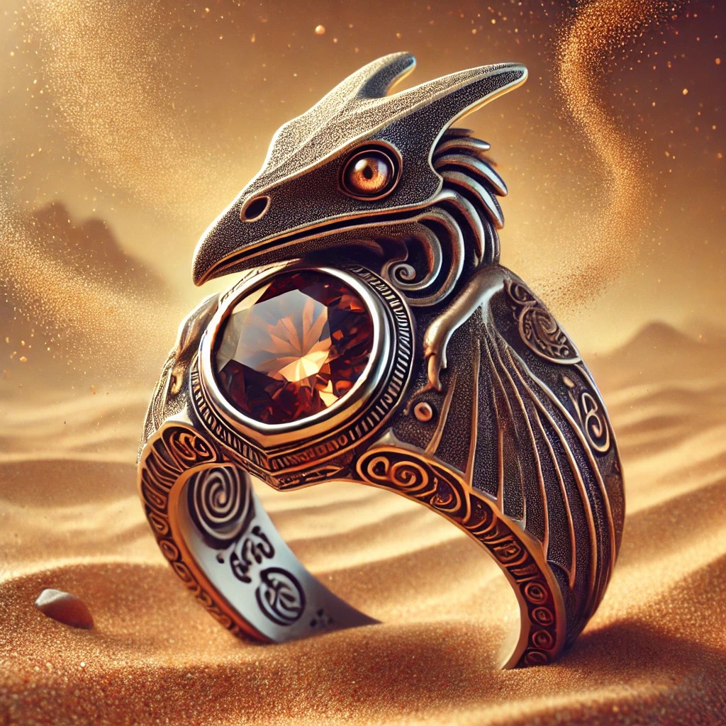 Sand Pterodactyl Ring – MoriiHub