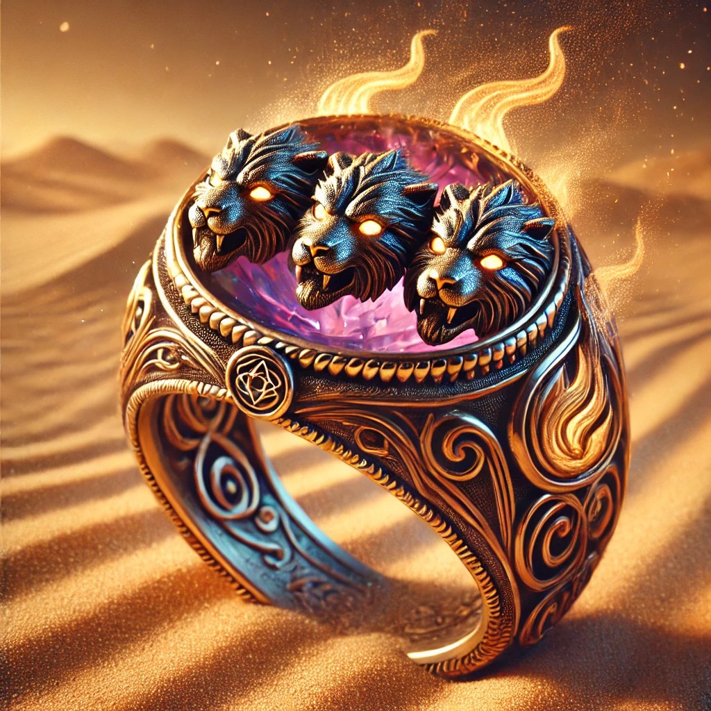 Sand Cerberus Ring – MoriiHub