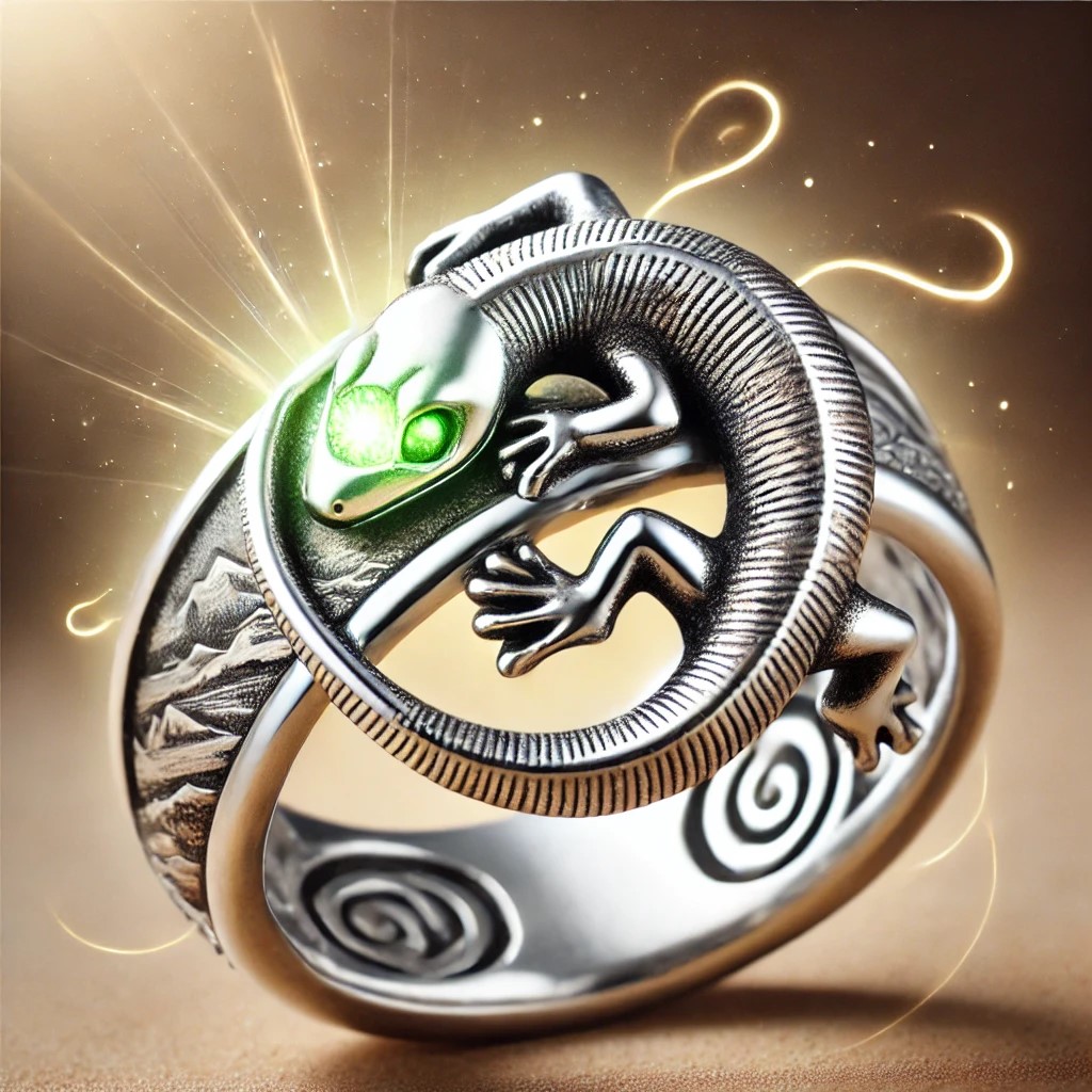 Light Lizard Ring – MoriiHub