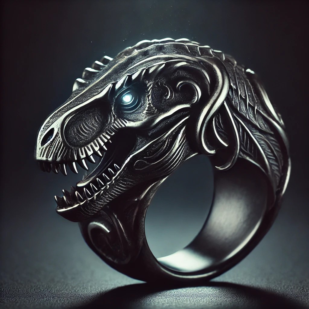 Darkness T Rex Ring – MoriiHub