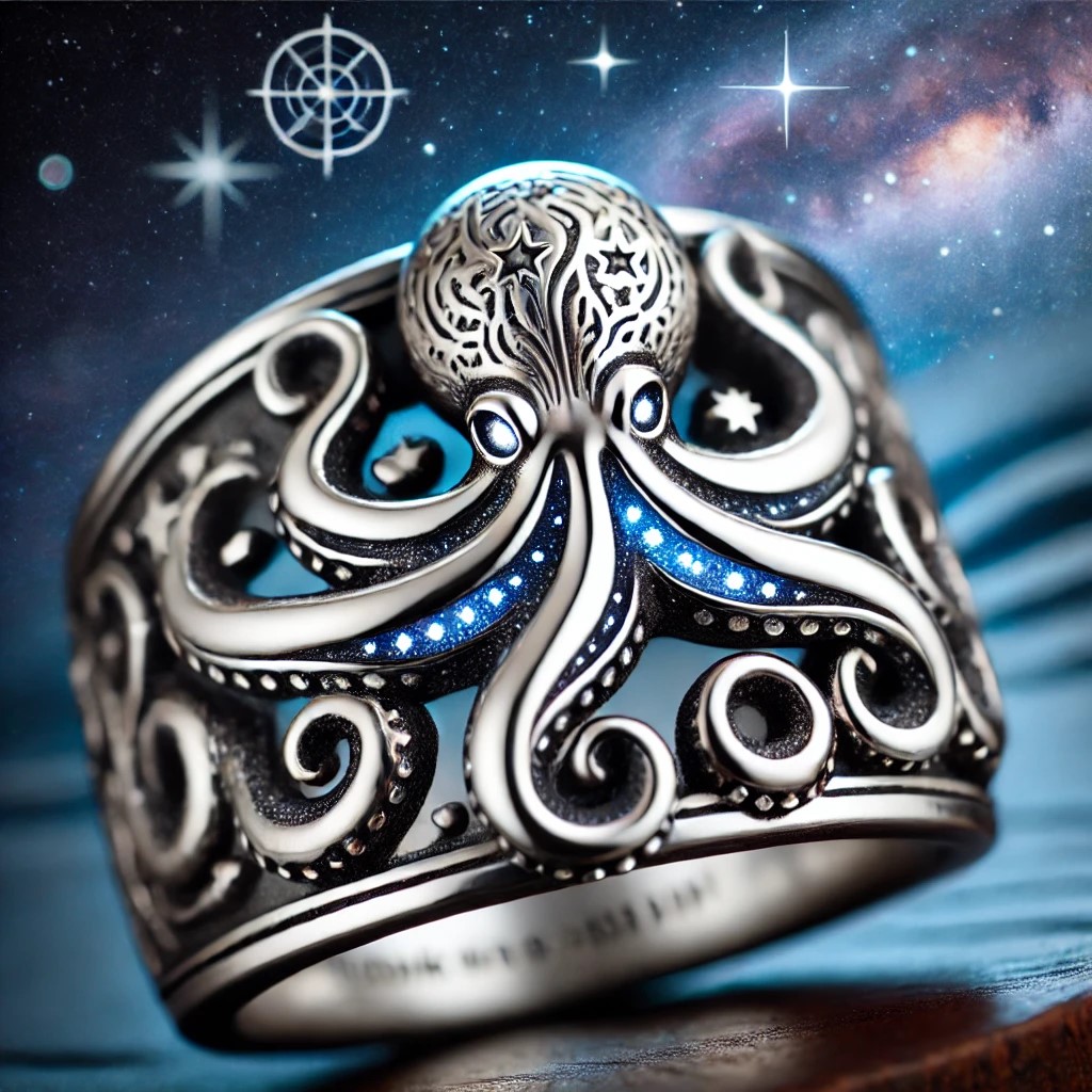 Starlight Octopus Ring – MoriiHub