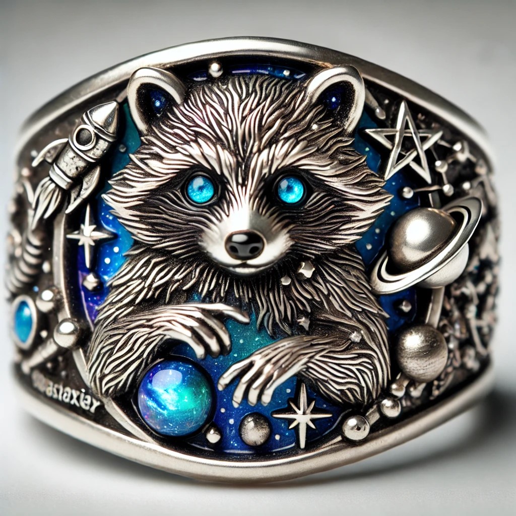 Space Racoon Ring – MoriiHub