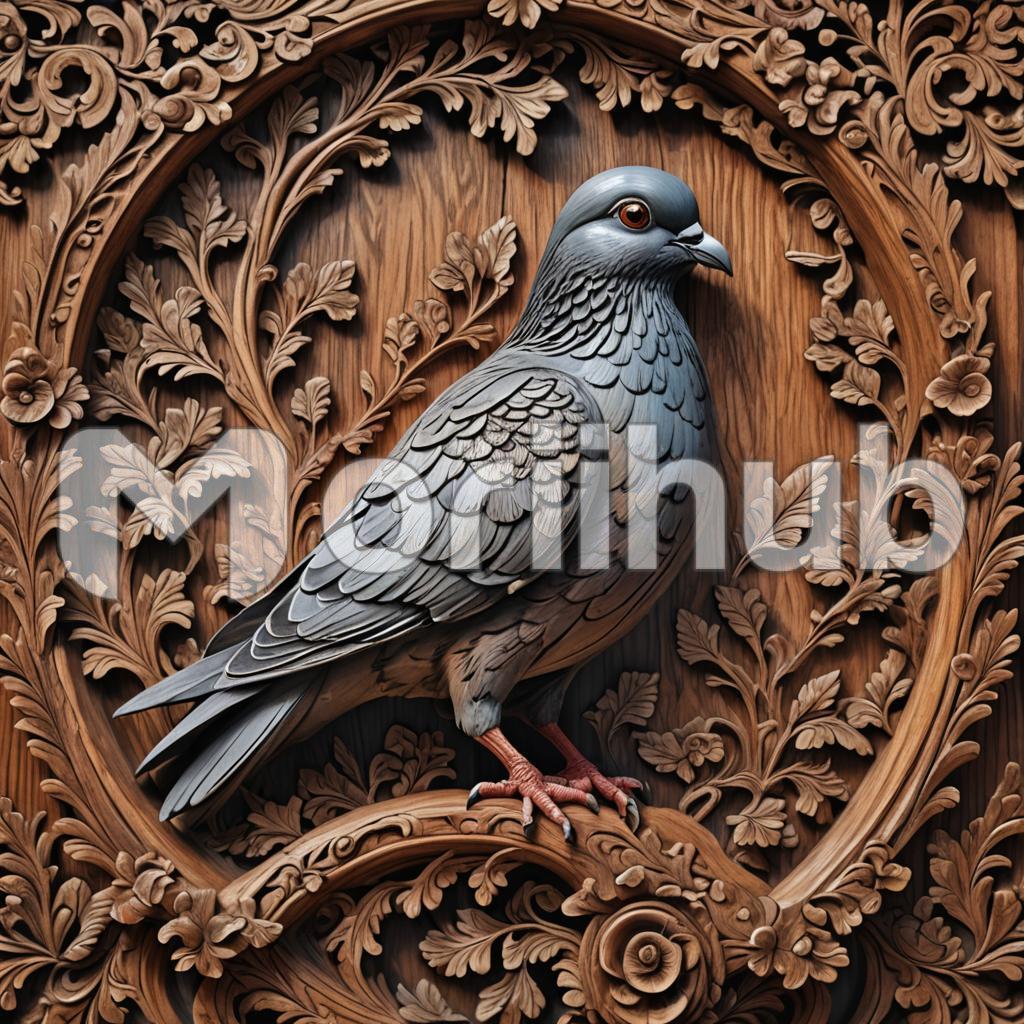 Pigeon Carving – MoriiHub