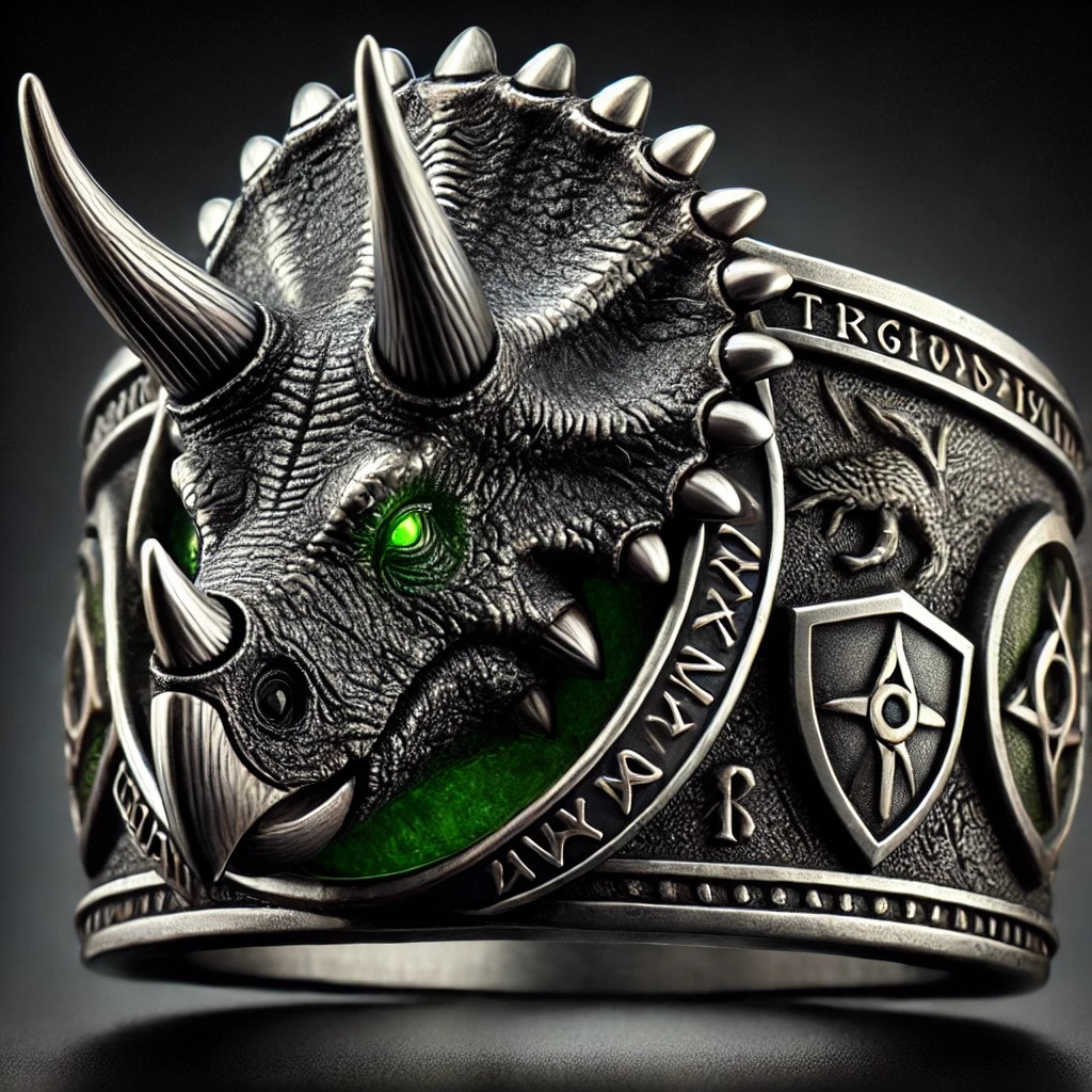 Fate Triceratops Ring – MoriiHub