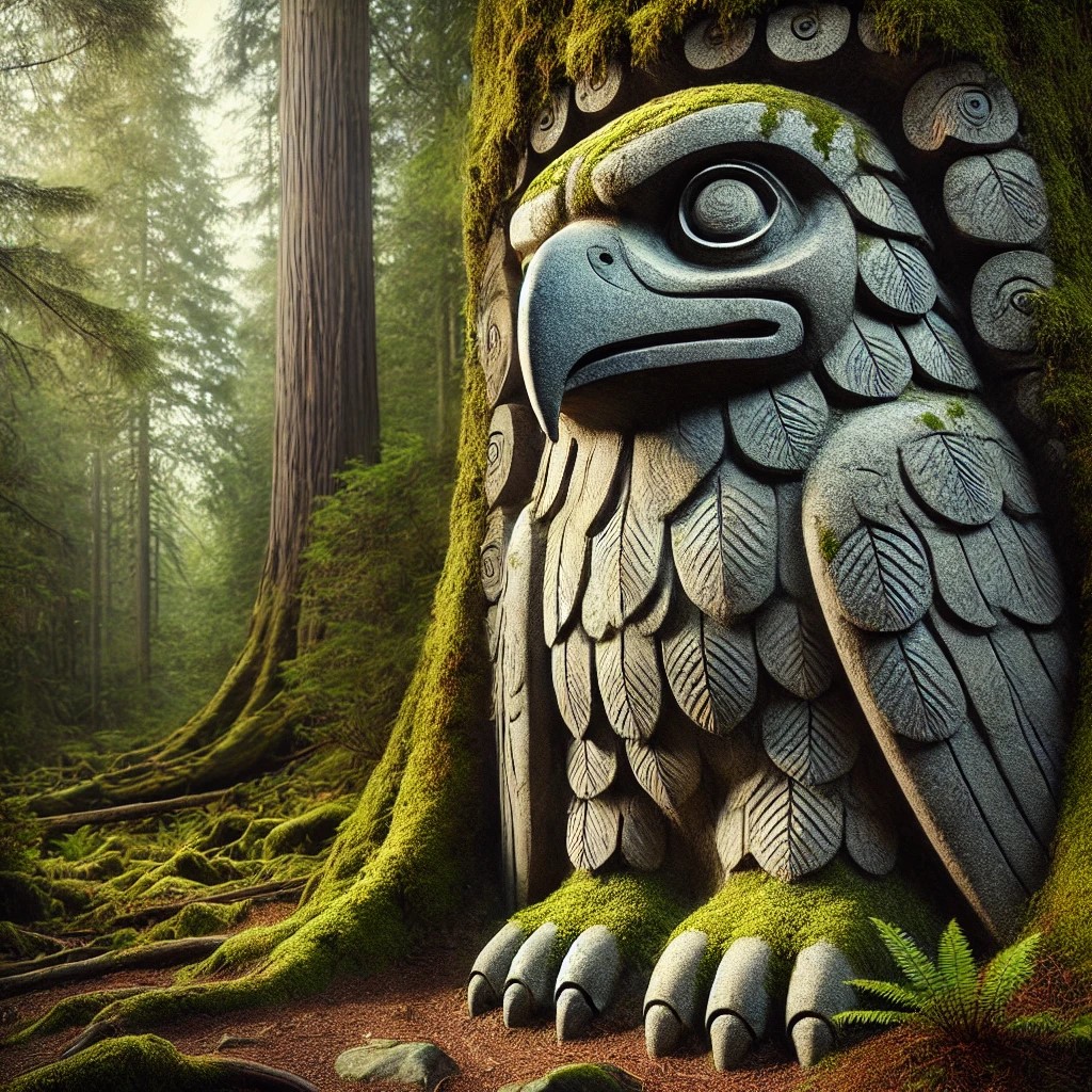 Stone Eagle Totem – MoriiHub