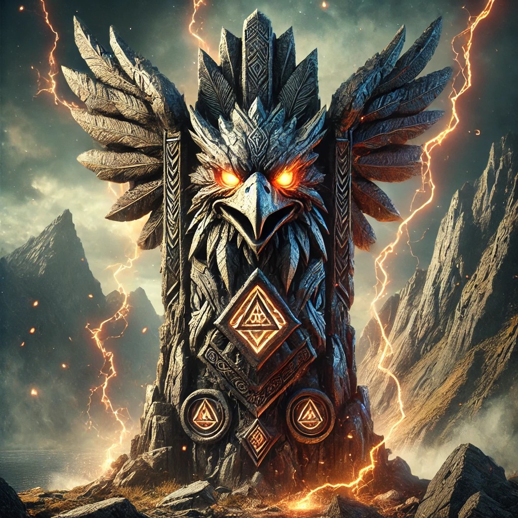 Power Eagle Totem – MoriiHub