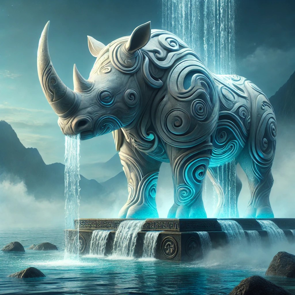 Water Rhino Totem – MoriiHub