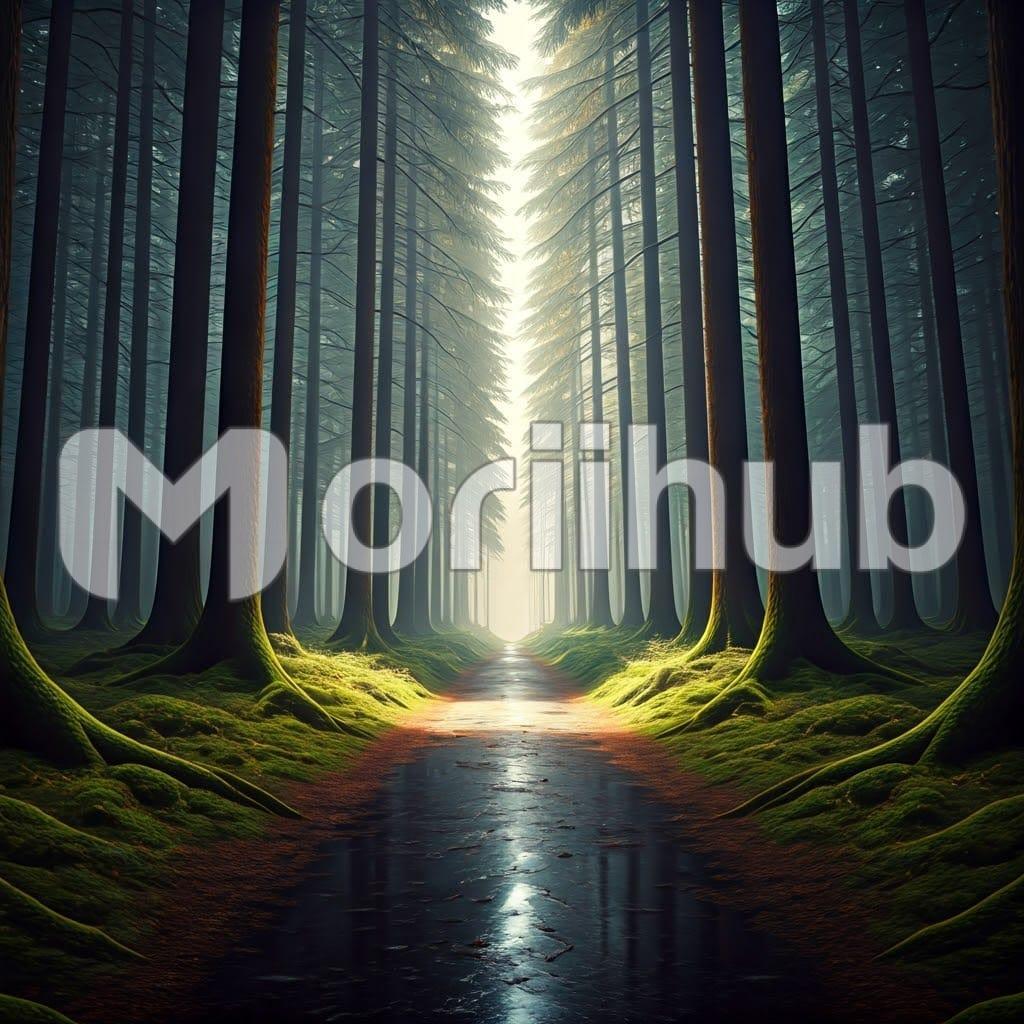 Sunlight Through Trees – MoriiHub