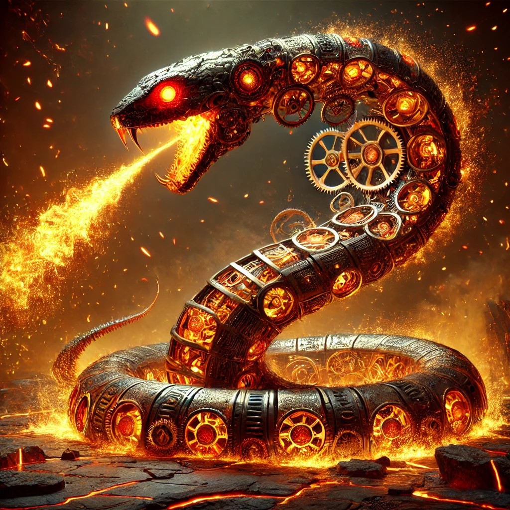 Fire Snake Automaton – MoriiHub