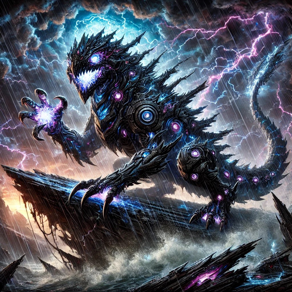 Storm Lizard Automaton – MoriiHub