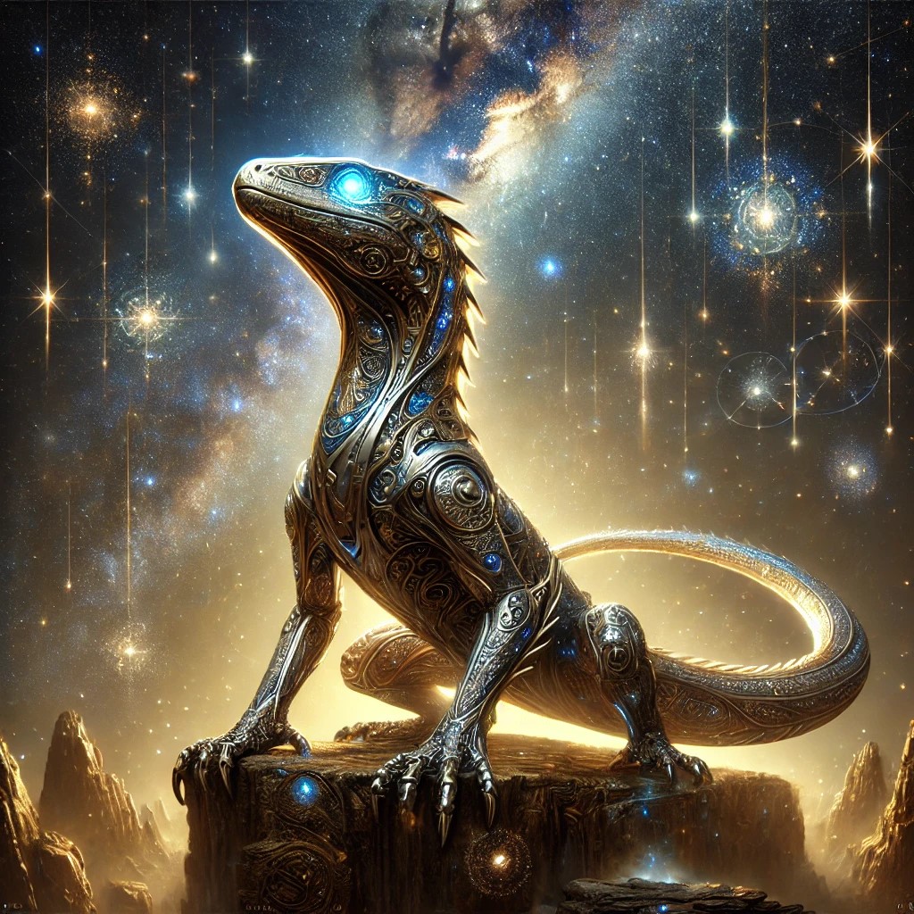 Starlight Lizard Automaton – MoriiHub