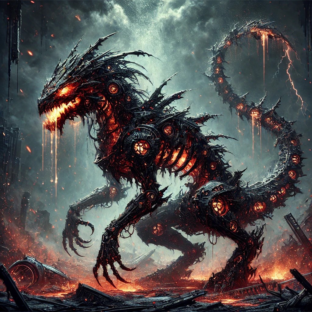 Death Lizard Automaton – MoriiHub