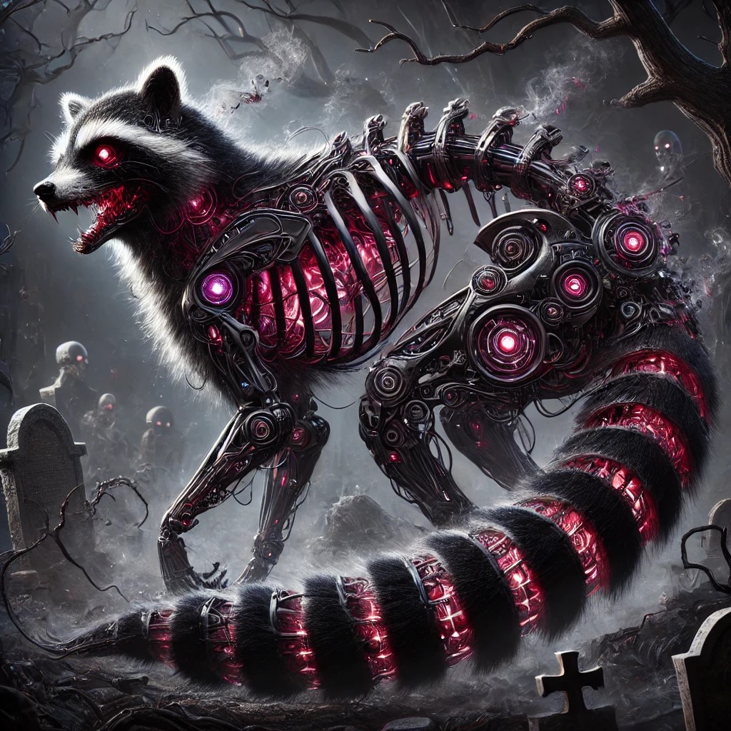 Death Racoon Automaton – MoriiHub