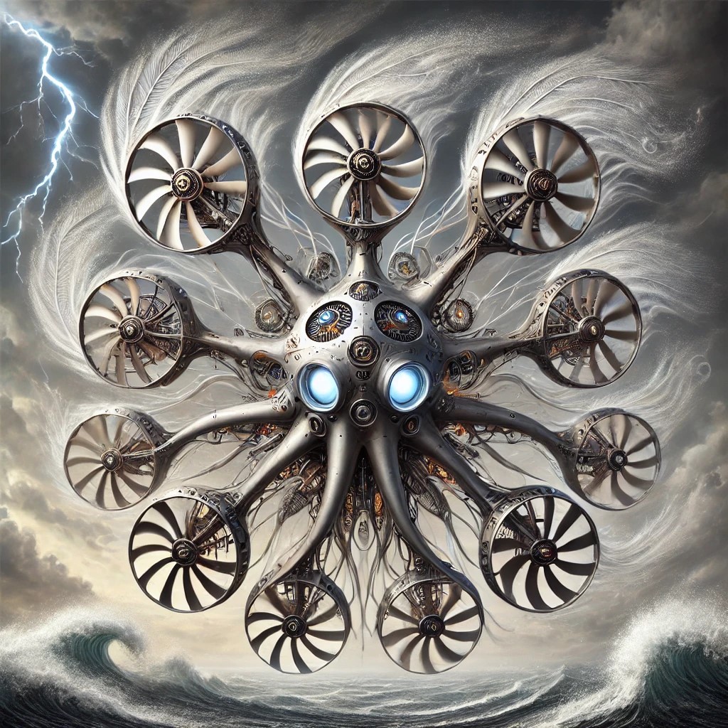 Wind Octopus Automaton – MoriiHub