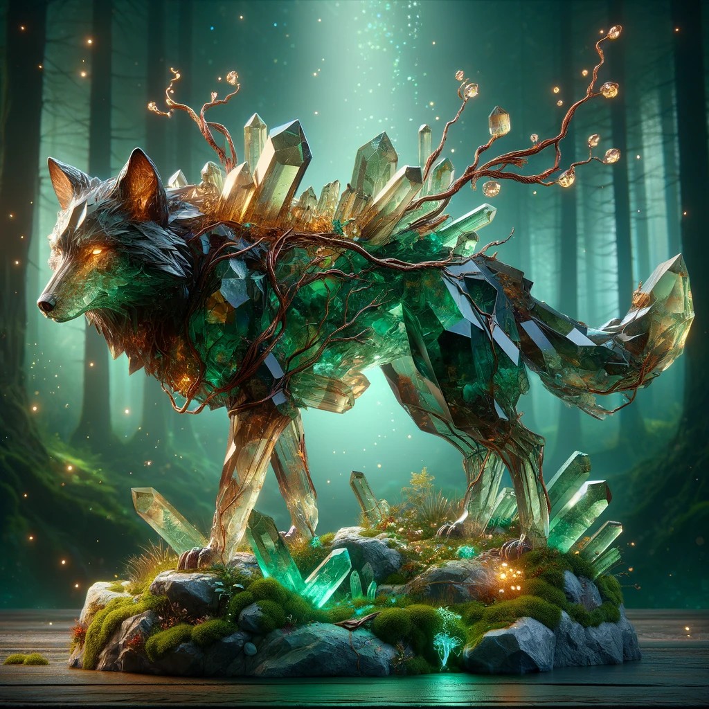 Earth Wolf Crystal – MoriiHub