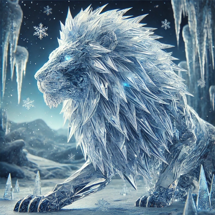 Ice Lion Crystal – MoriiHub