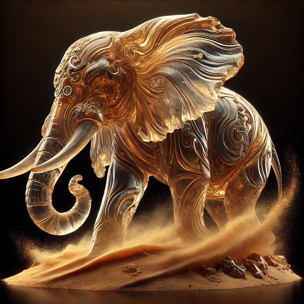 Sand Elephant Crystal – MoriiHub