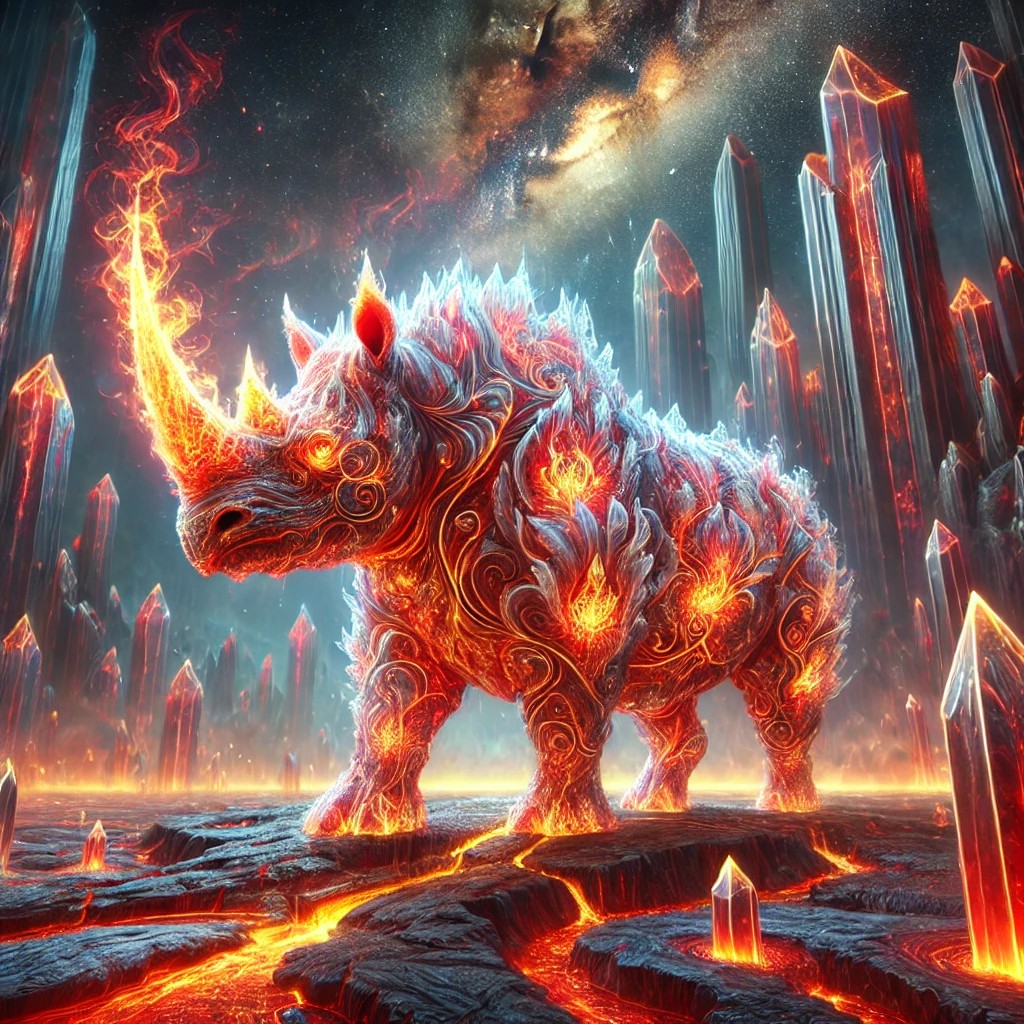 Fire Rhino Crystal – MoriiHub