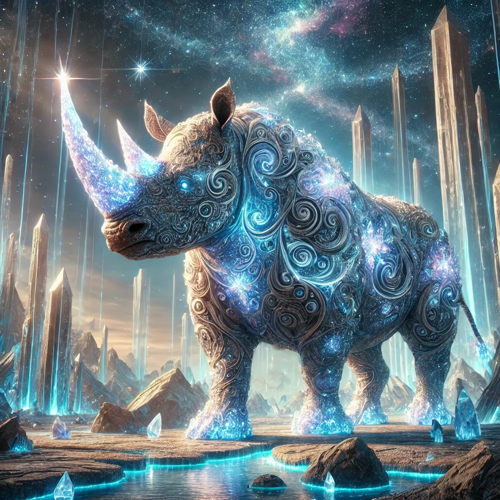 Stone Rhino Crystal – MoriiHub