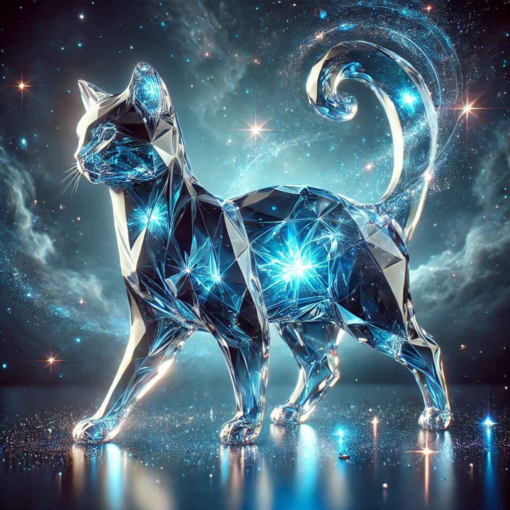 Starlight Cat Crystal – MoriiHub