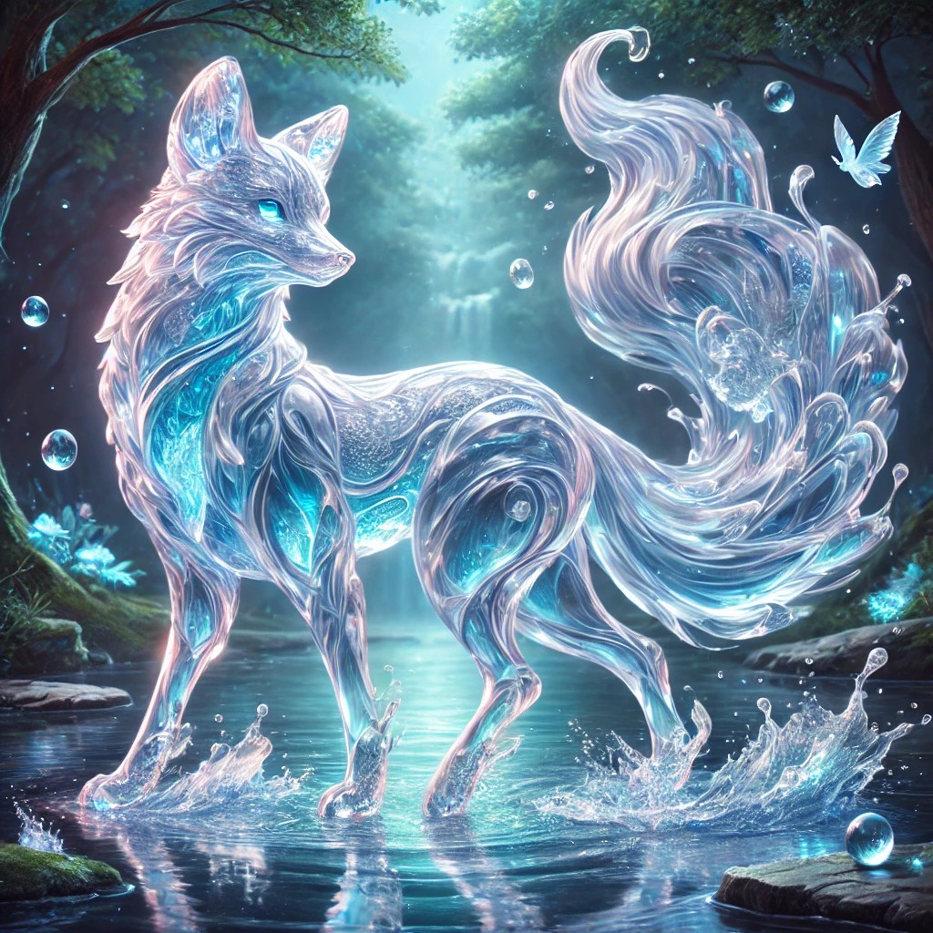 Water Fox Crystal – MoriiHub