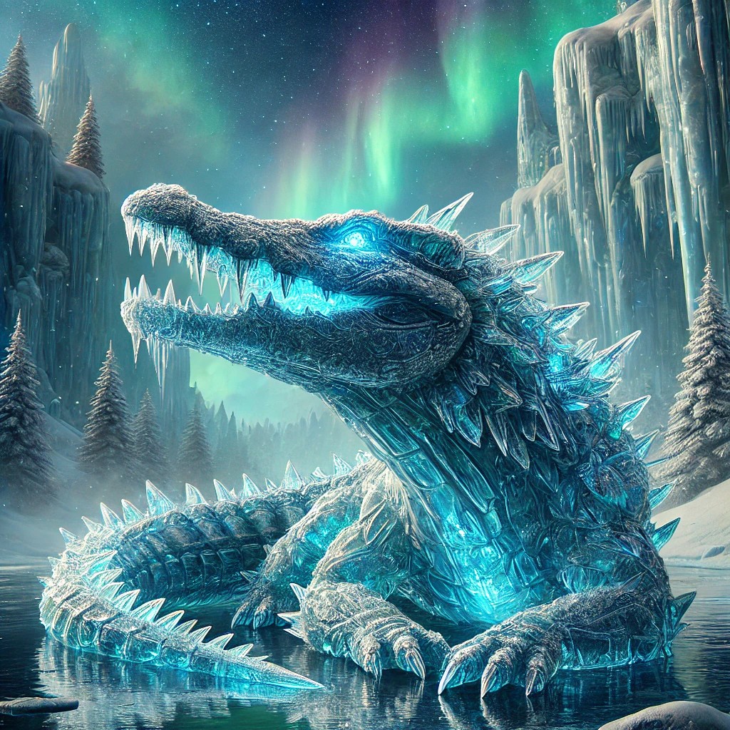 Ice Crocodile Crystal – MoriiHub