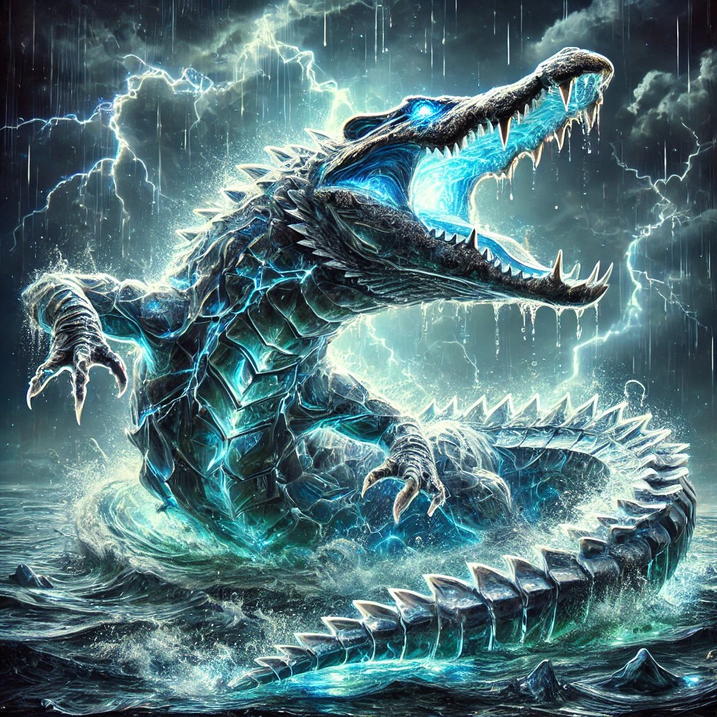 Storm Crocodile Crystal – MoriiHub